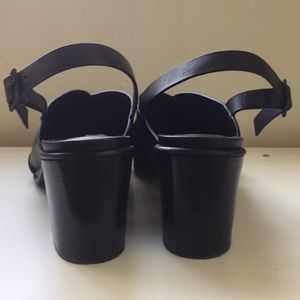 COS | Shoes | Cos Black Leather Strap Sandals Size Eu4 Us85 | Poshmark